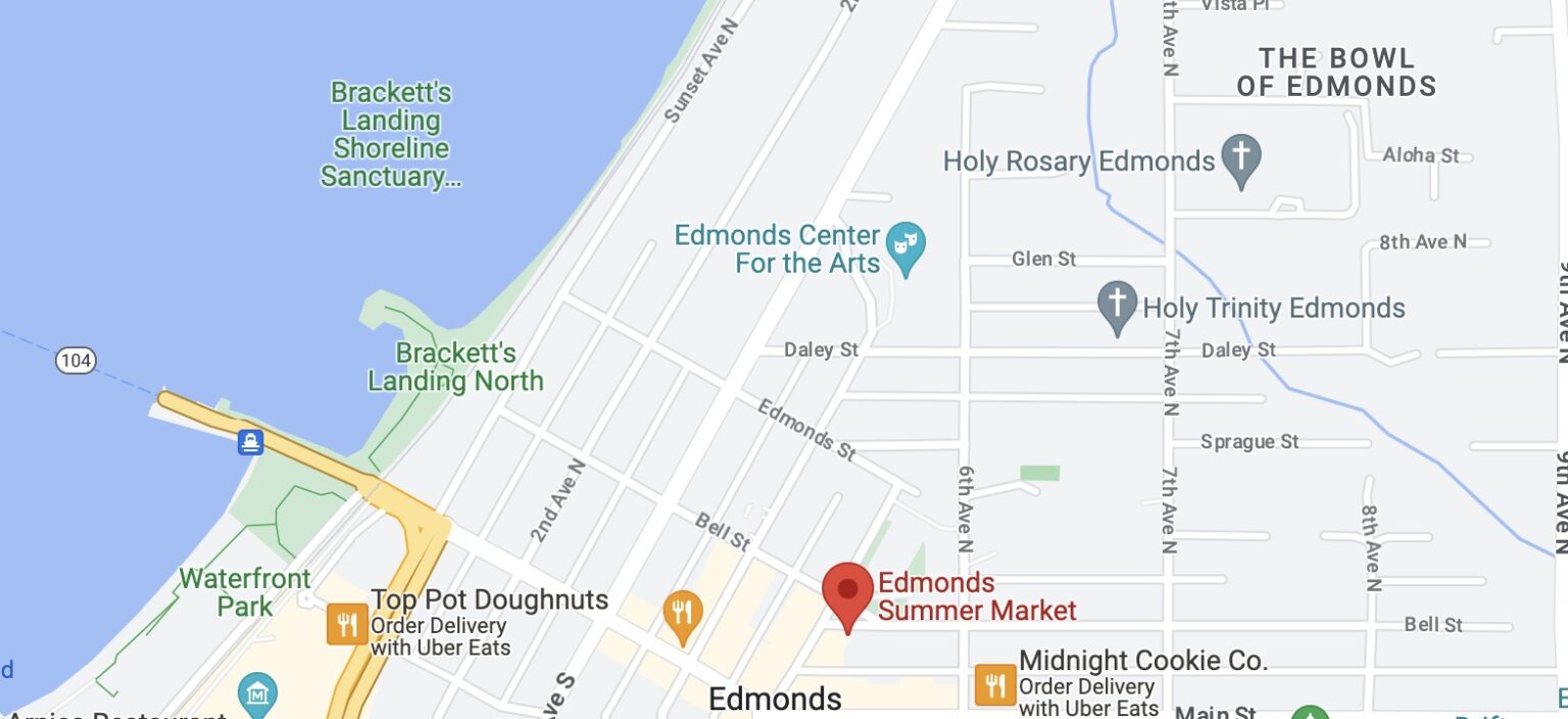 Visiting Edmonds Summer Market